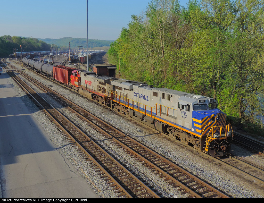CREX 1322 and BNSF 764